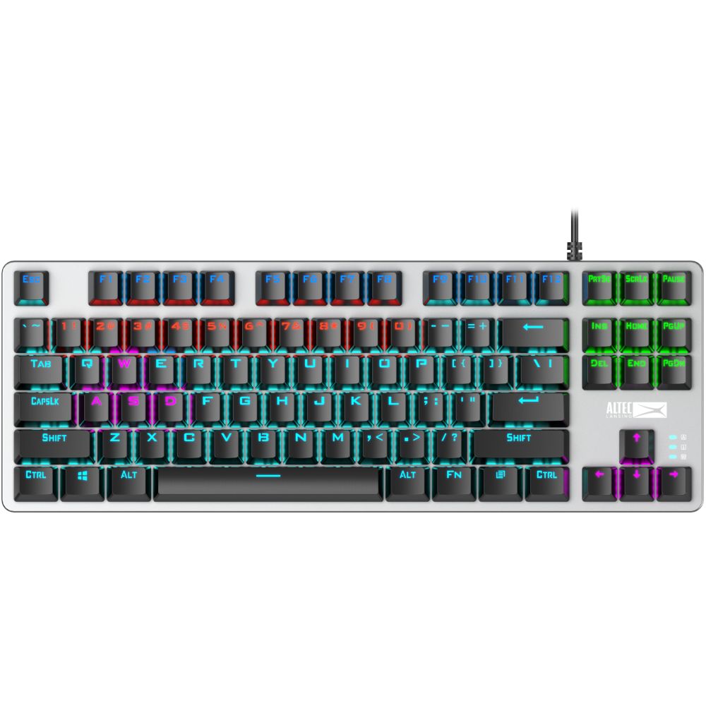 Order Altec Lansing - Wired Gaming Keyboard - Silver Now! | Jomla.ae