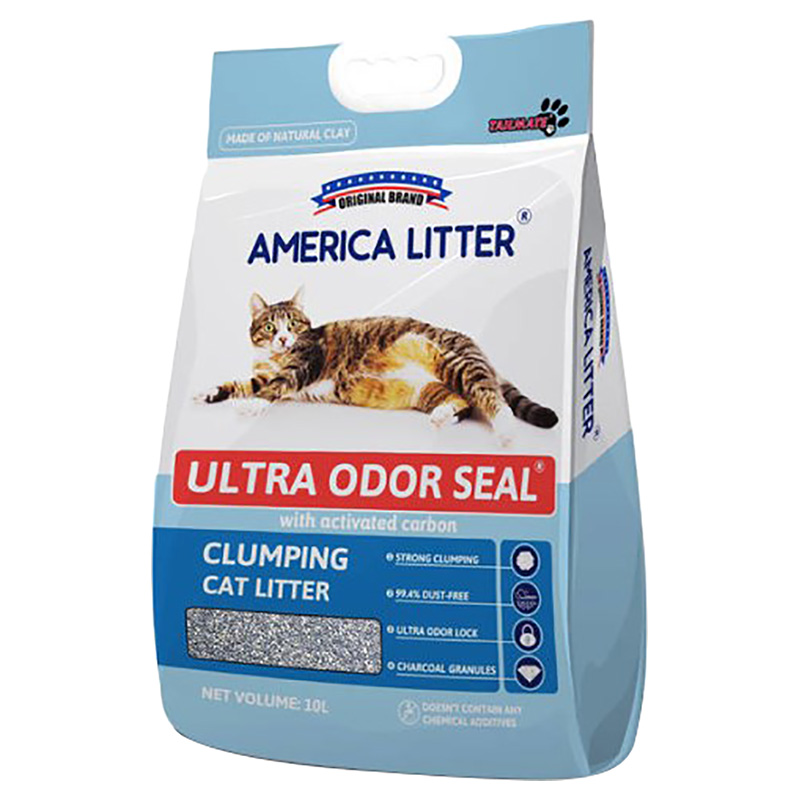 America Litter - America Cat Litter Unscented 10L | Jomla.ae