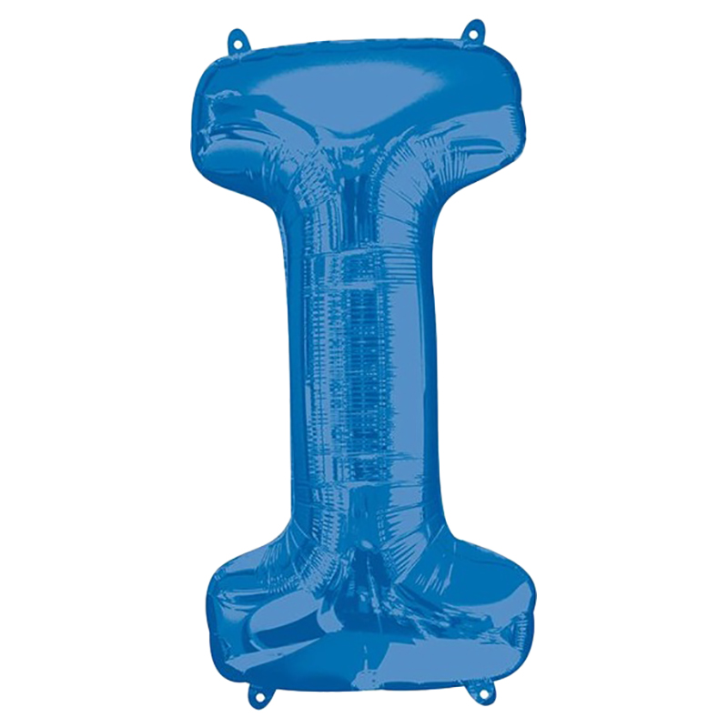 Order Amscan - 16" Blue Letter I Balloon Now! | Jomla.ae