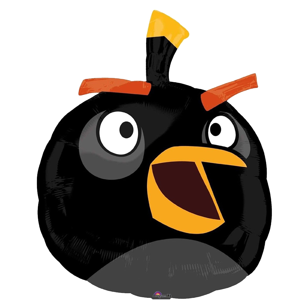 Order Amscan - Angry Birds Foil Balloon 19 x 24" - Black Now! | Jomla.ae