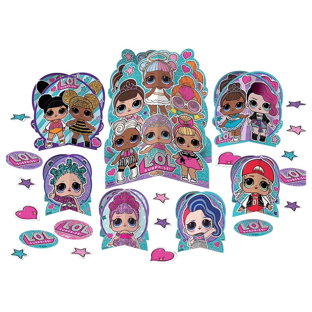 Order Amscan - Lol Surprise! Table Decorating Kits Now! | Jomla.ae