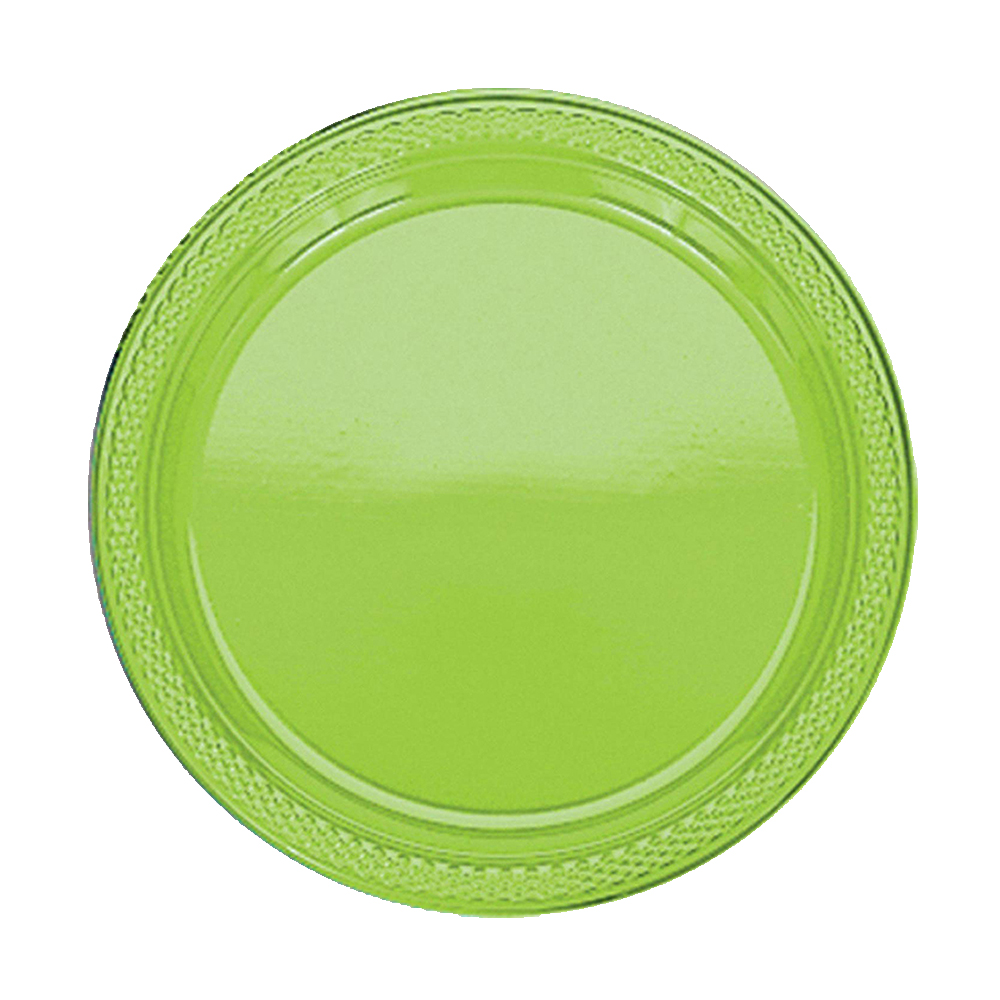 Order Amscan - Plastic Plates 7" 20pcs - Kiwi Now! | Jomla.ae