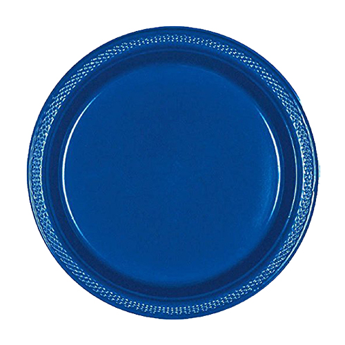 Order Amscan - Plates 7" 20pcs - Bright Royal Blue Now! | Jomla.ae