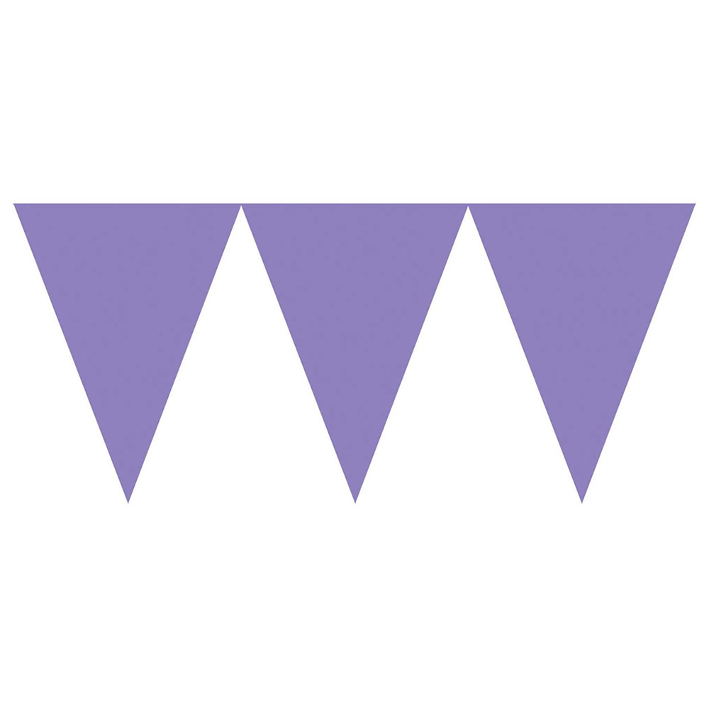 Amscan - Purple Pennant Banner | Jomla.ae