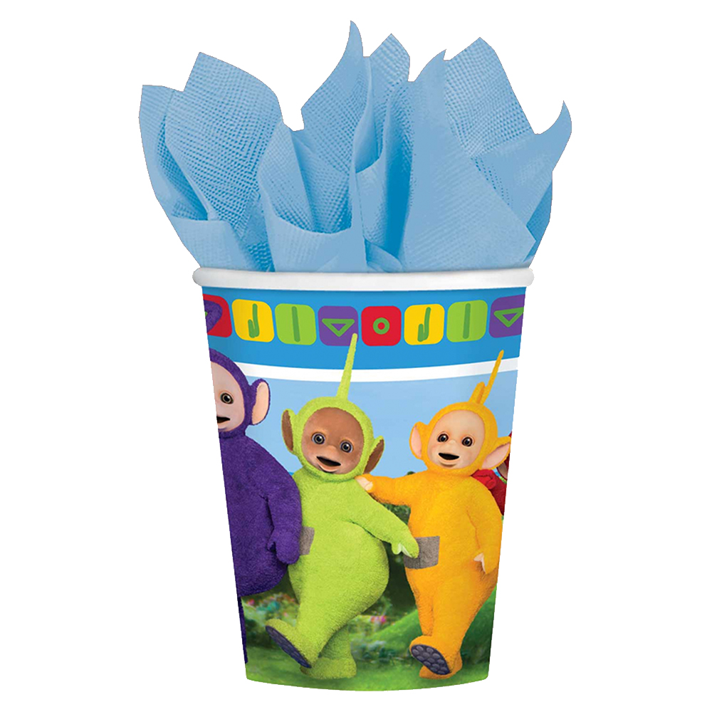 Order Amscan - Teletubbies Paper Cups 8pcs Now! | Jomla.ae