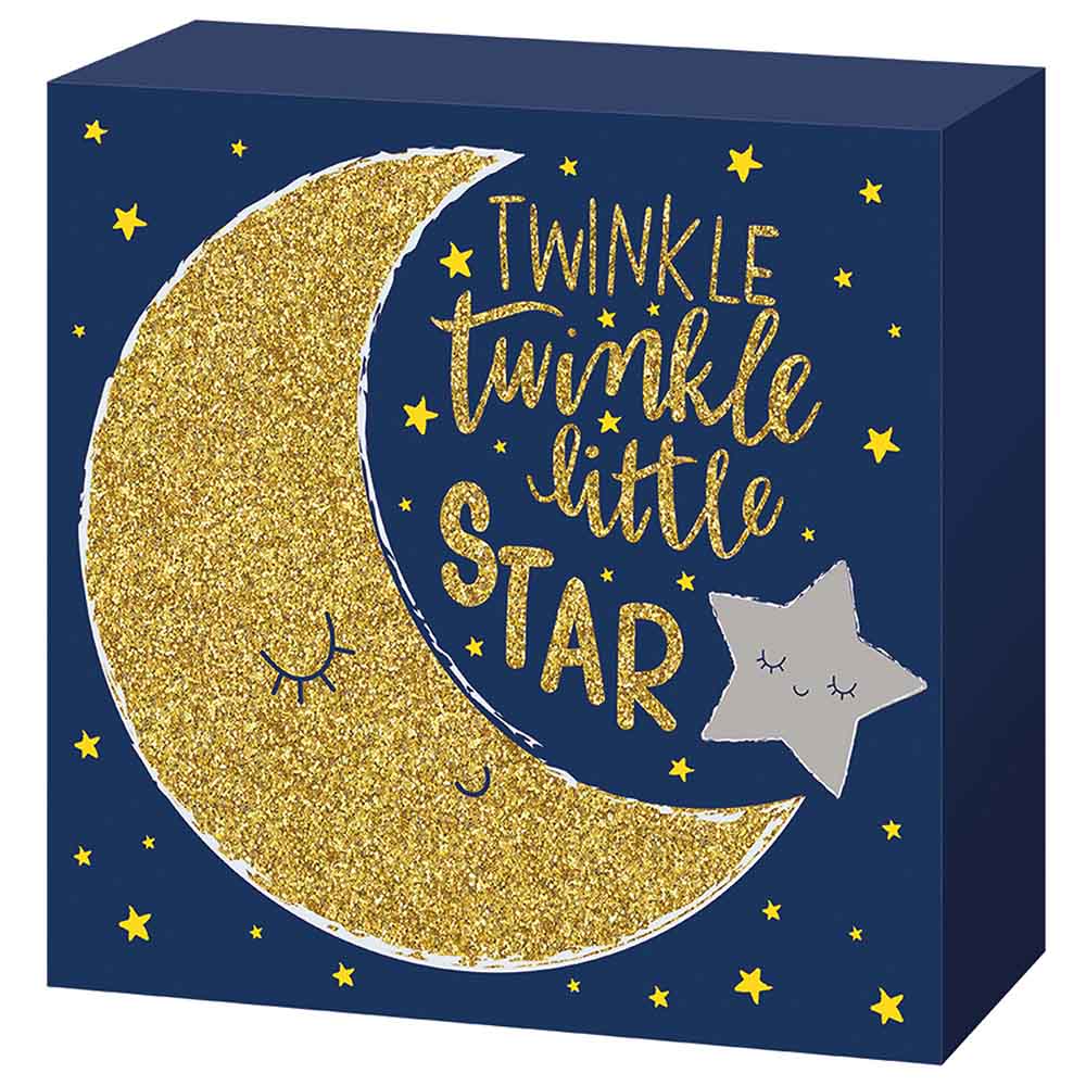 Order Amscan - Twinkle Little Star Square Standing Plague Now! | Jomla.ae