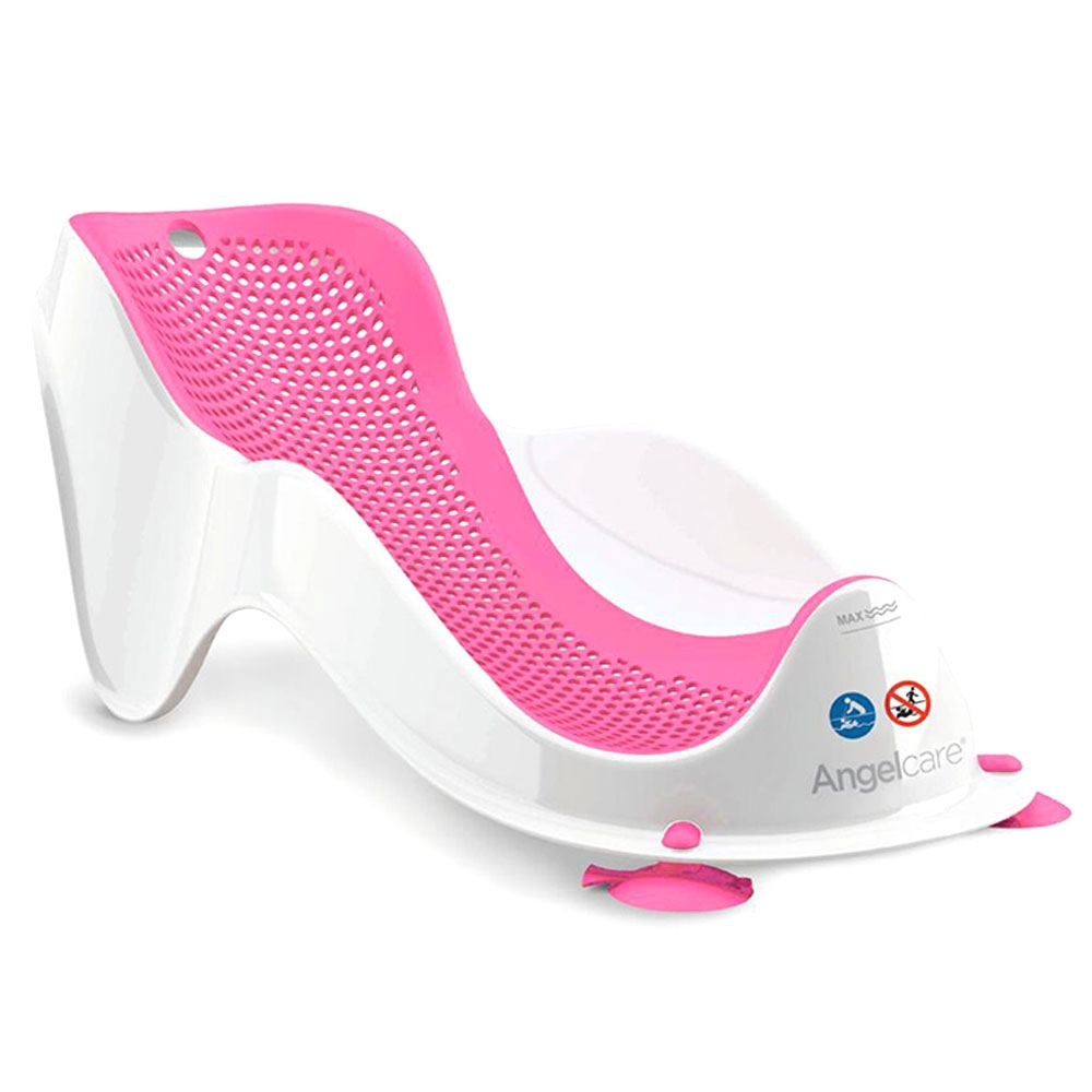 Angelcare - Soft Touch Mini Bath Support - Pink | Jomla.ae
