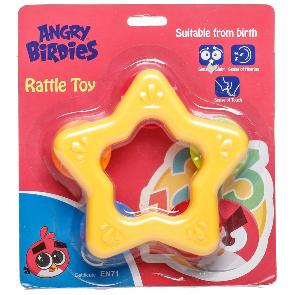 Angry Birds - Rattle Toy - Star | Jomla.ae