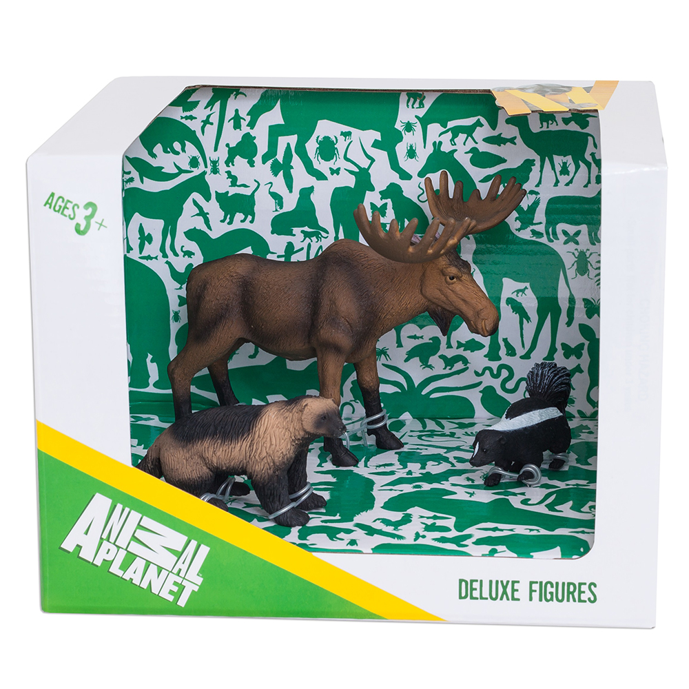 Order Animal Planet - Mojo Animal Planet Woodland Set 3pcs Now! | Jomla.ae