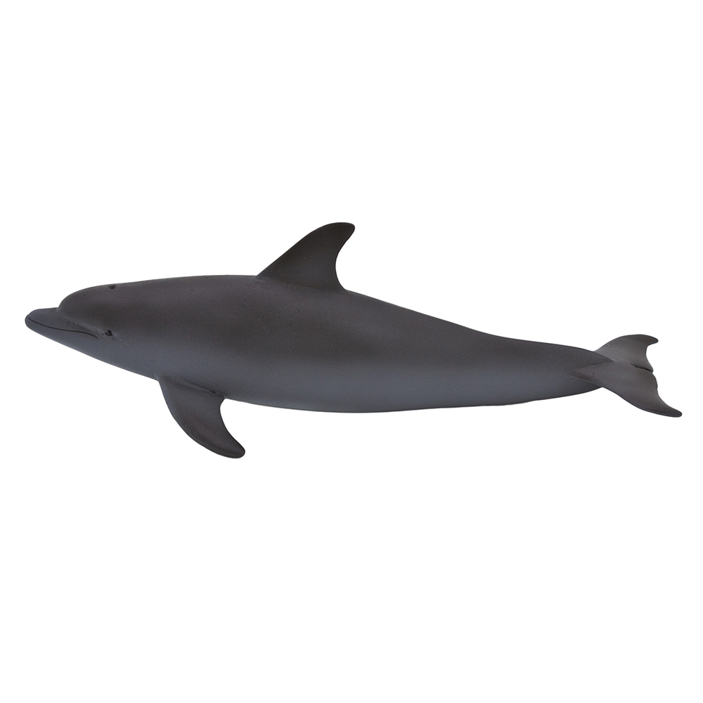 Animal Planet - Mojo Bottle Nose Dolphin Toy Figure - Black | Jomla.ae