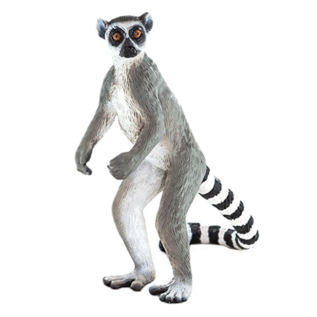 Order Animal Planet - Mojo Ringtail Lemur Toy Figure - Grey Now! | Jomla.ae
