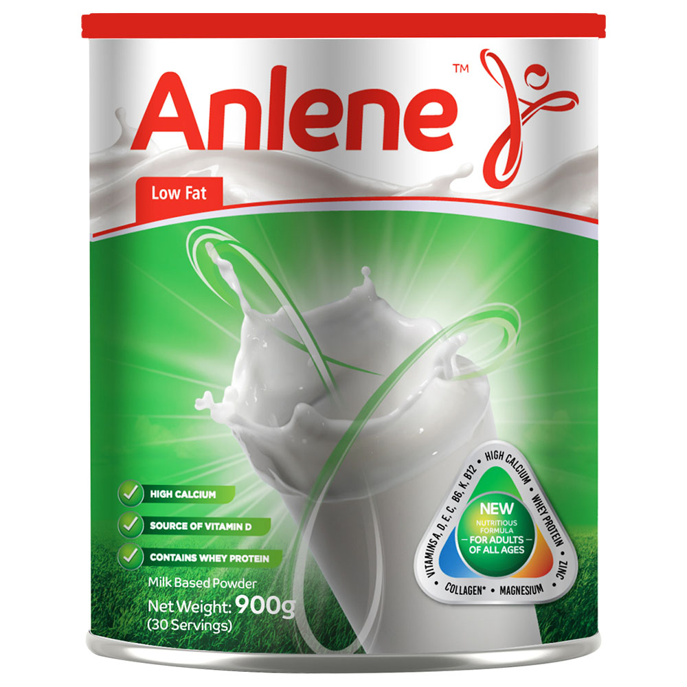 Order Anlene - Low Fat Milk Powder Tin 900g Now! | Jomla.ae