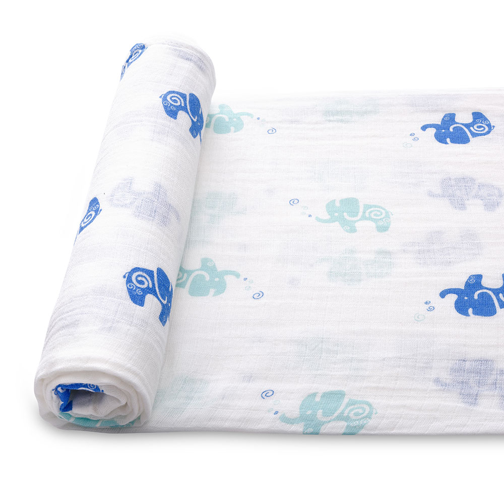 Order Anvi Baby Organic Cotton Muslin Swaddle Wrap-Tusker Tales Now ...