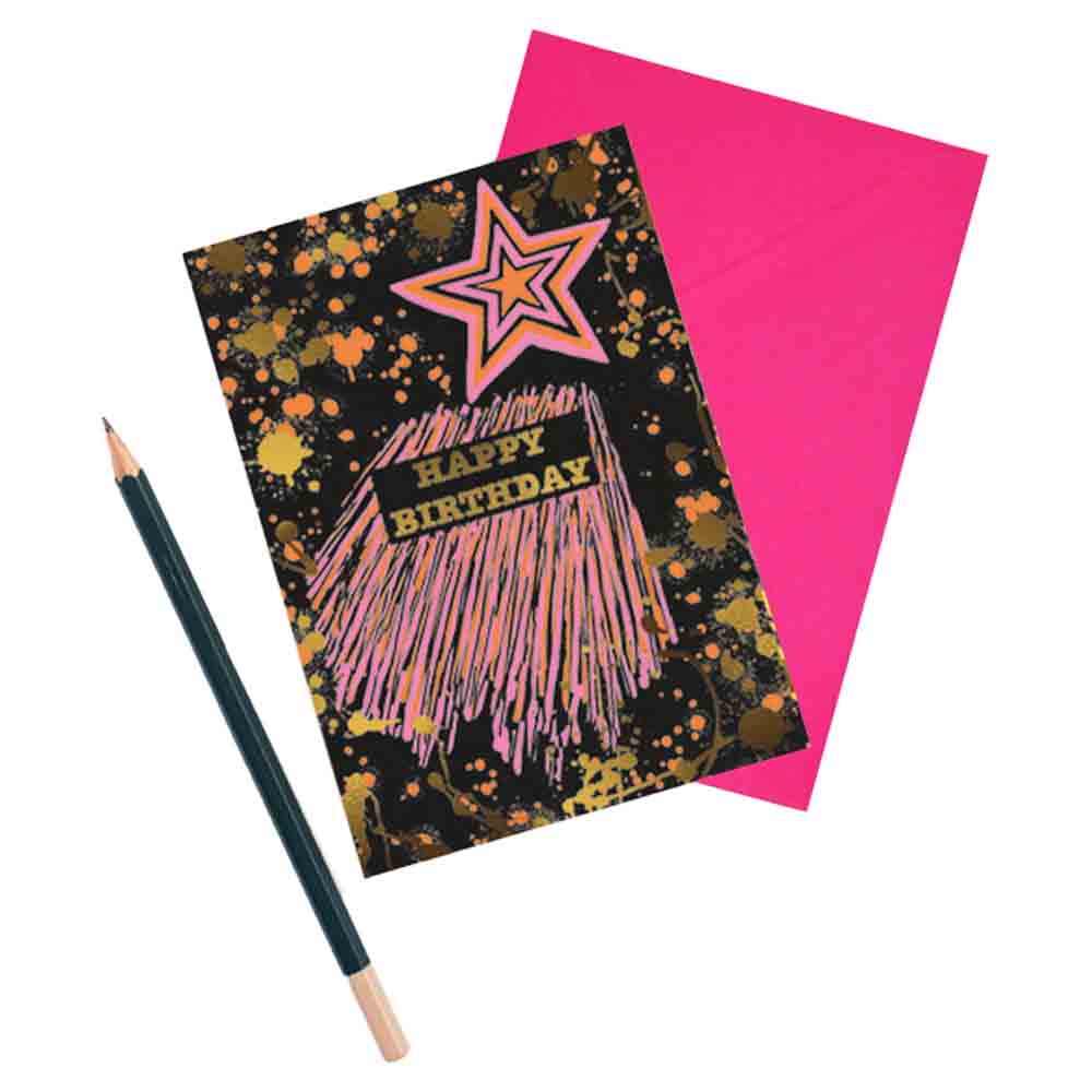 Order Apple & Clover - Star Splatter Card Now! | Jomla.ae