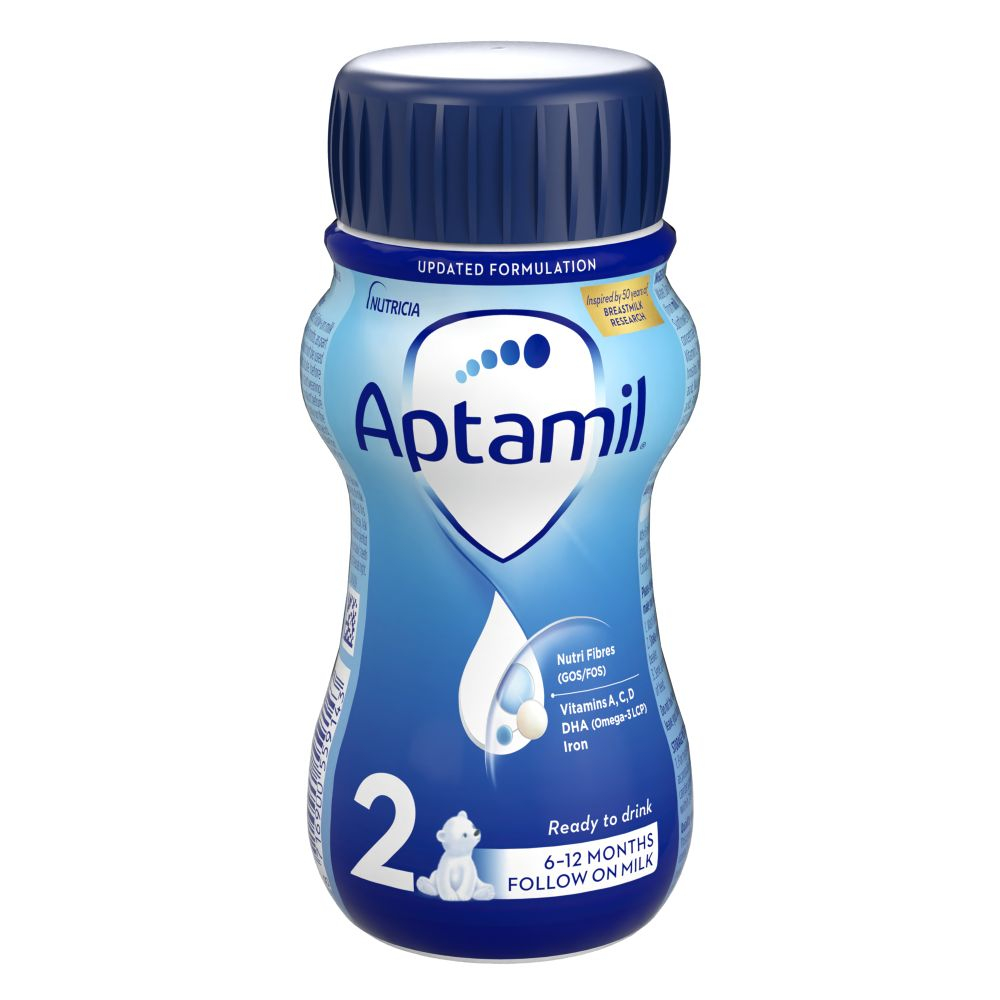 Order Aptamil 2 Ready to Drink Follow On Milk, 200ml Now! | Jomla.ae