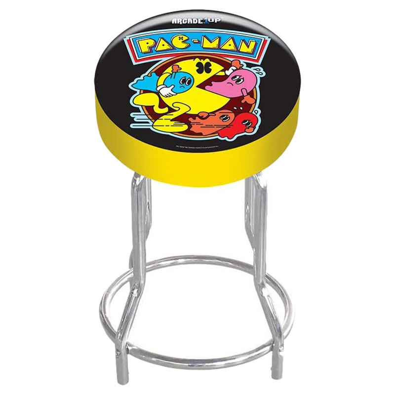 Arcade1Up - Pac-Man Adjustable Stool For Arcade Cabinet | Jomla.ae