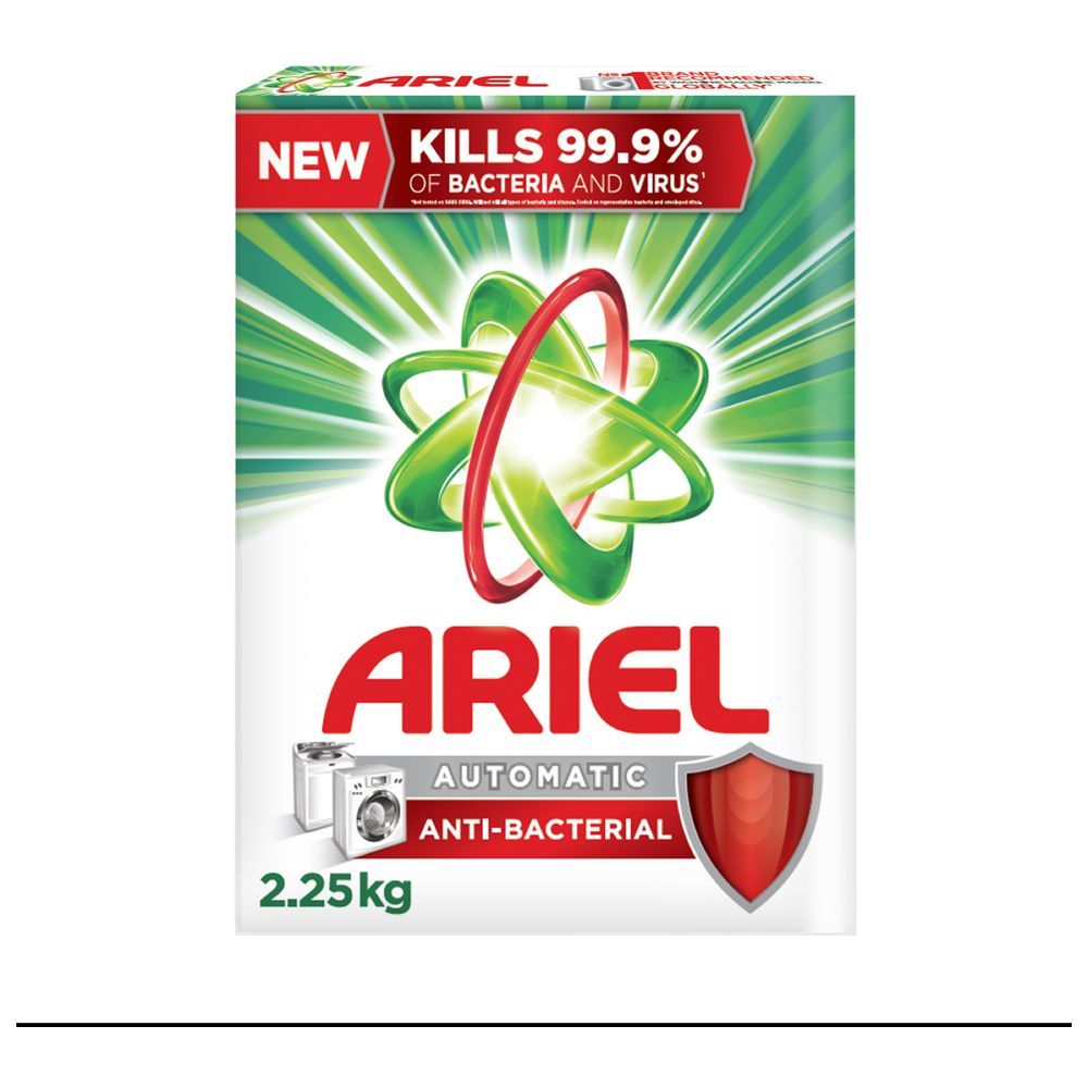 Ariel - Antibacterial Detergent Automatic 2.25Kg | Jomla.ae