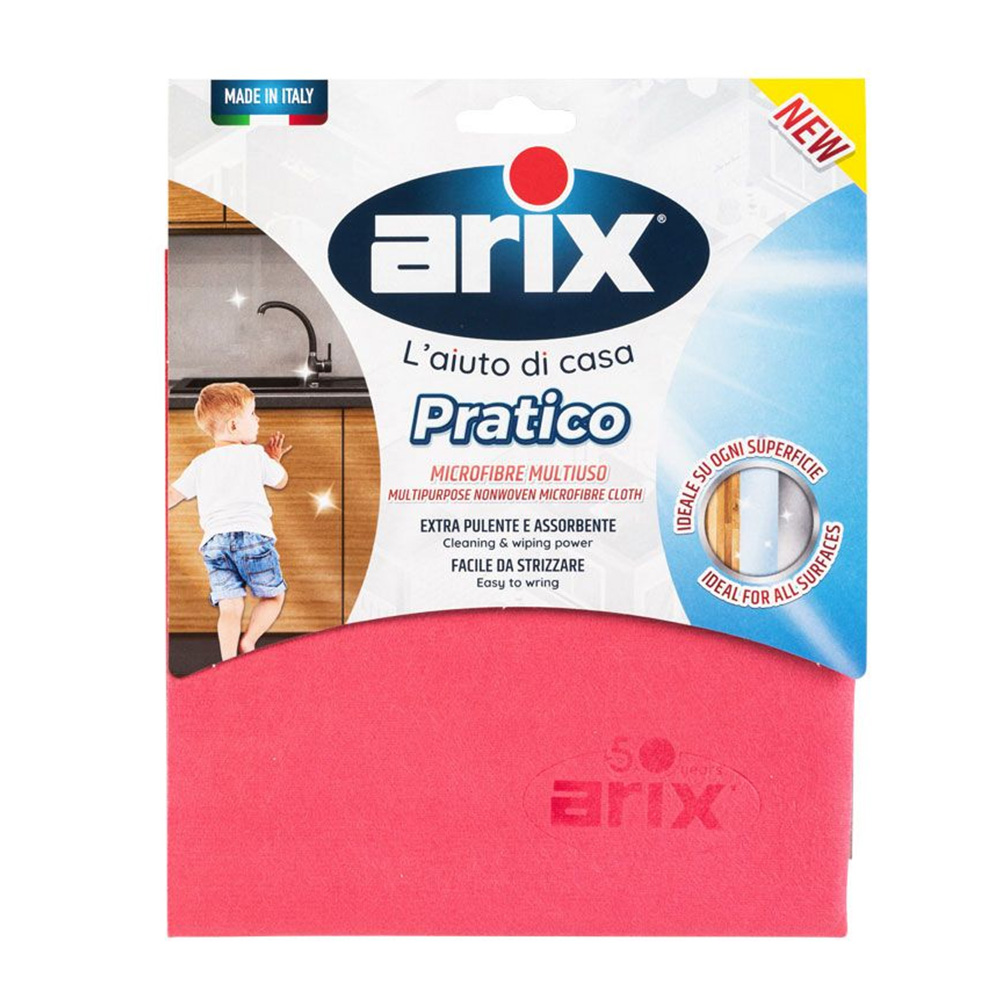 Arix - Multiuso Microfibre Extra Cleaning Power Cloth (Assorted Colors ...