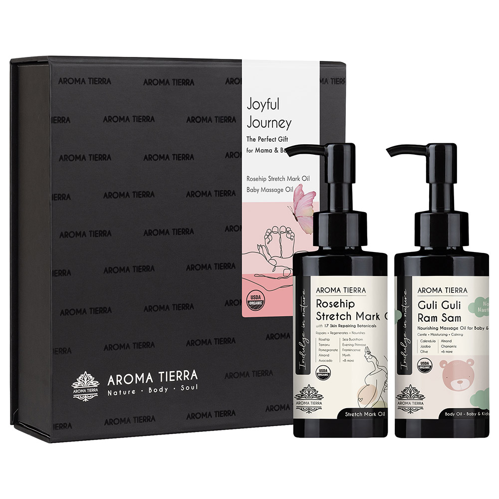 Aroma Tierra - Joyful Journey Body Oil Gift Set - 2pcs | Jomla.ae