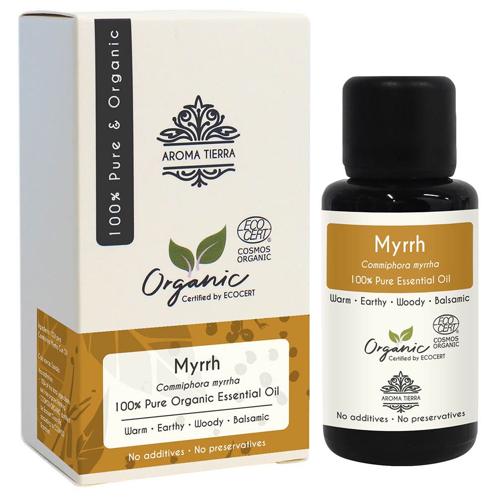 Order Aroma Tierra - Organic Myrrh Essential Oil - 30ml Now! | Jomla.ae