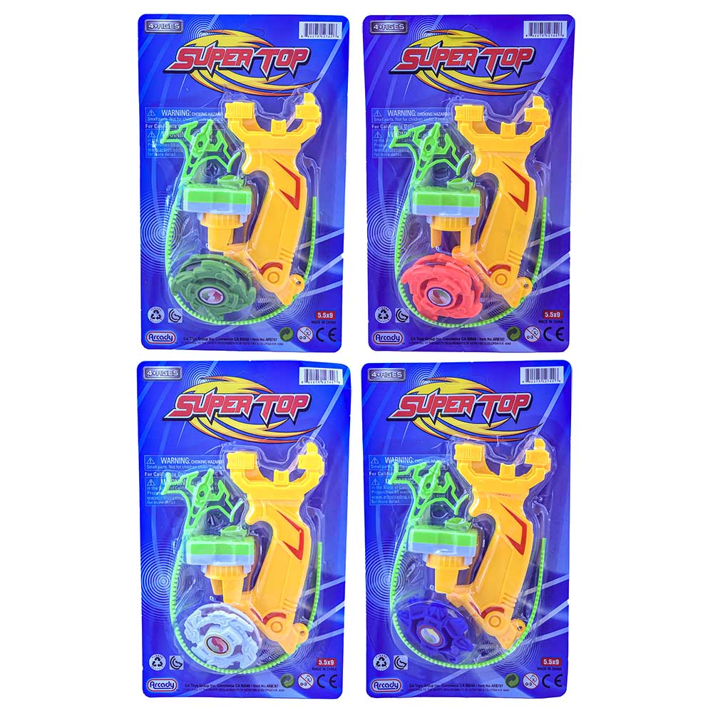 Artoy - Super Top Beyblade Style Play Set - Assorted 1pc | Jomla.ae