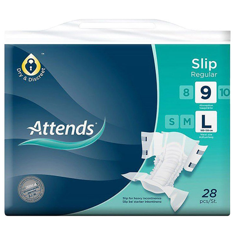 Order Attends - Slip Regular 9 Large Pack of 28 Now! | Jomla.ae