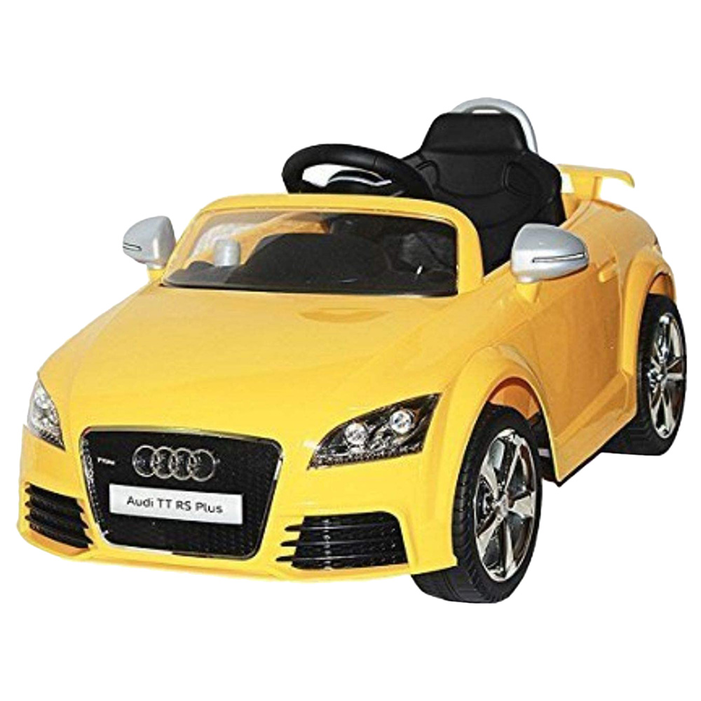 Audi - 12V TT RS Plus Ride On - Yellow | Jomla.ae