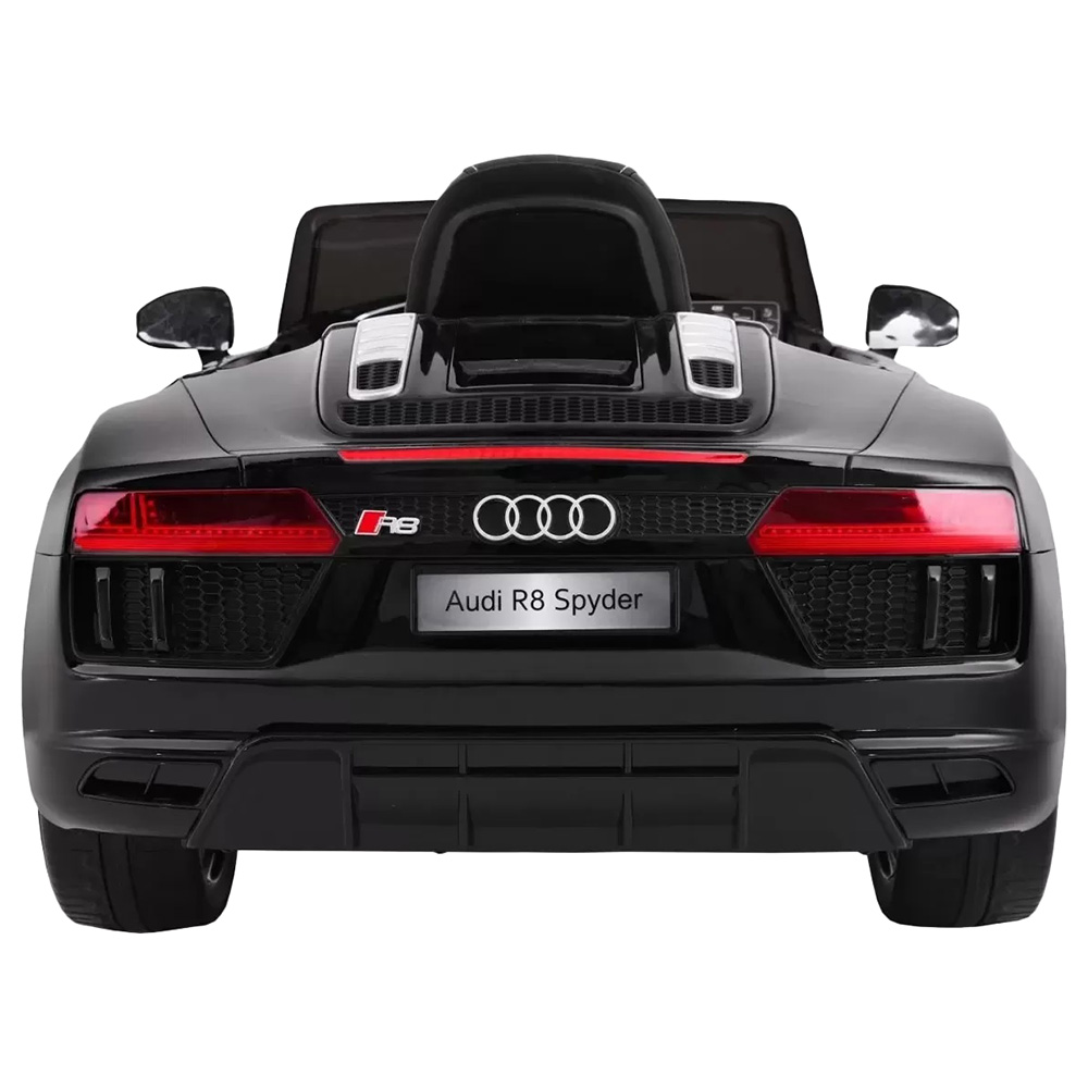 Audi - R8 Spyder Remote Control Kids Car - 12V - Black | Jomla.ae