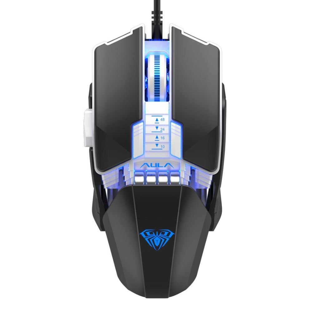 Order Aula - Fire Wired Gaming Mouse Black Rainbow Backlight - Black ...