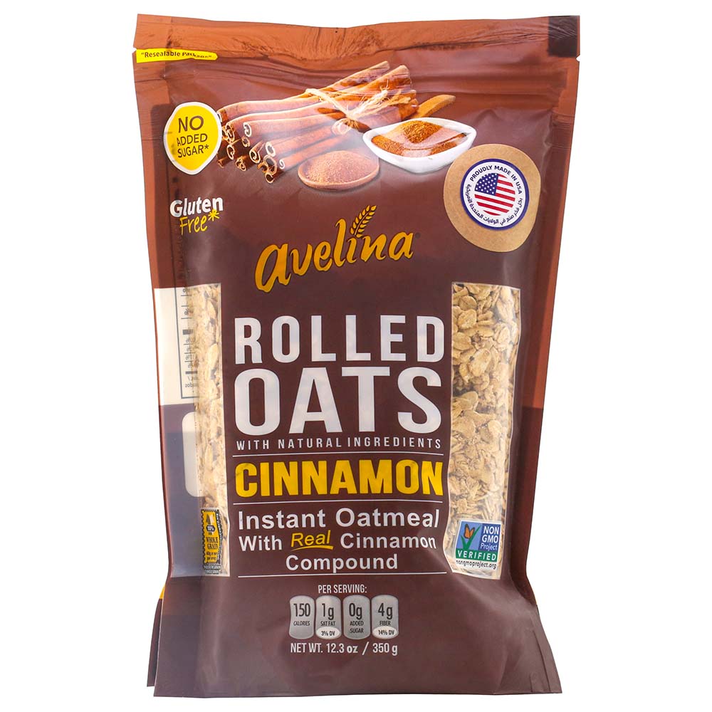 Order Avelina - Instant Rolled Oats W/ Cinnamon Now! | Jomla.ae