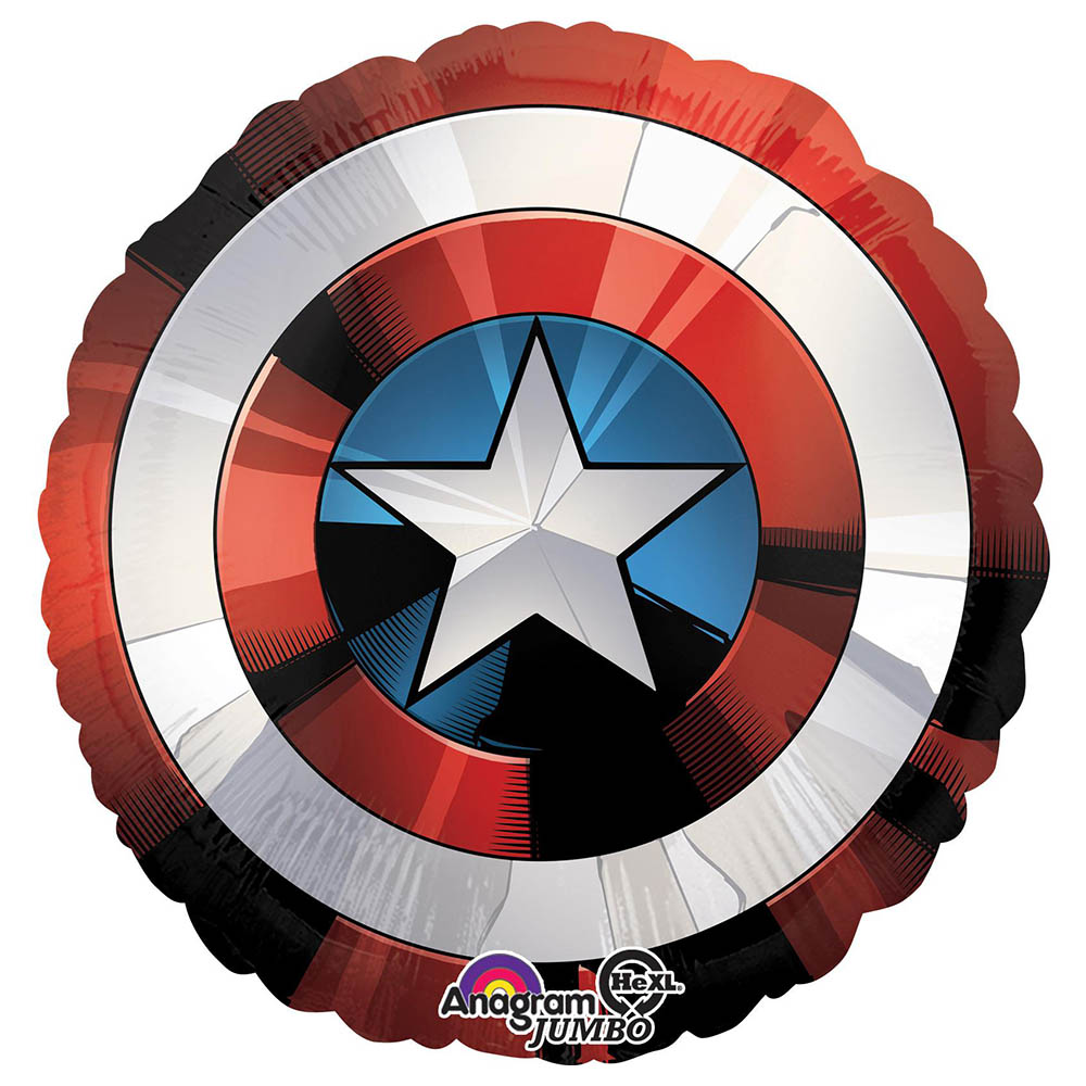 Order Avengers Shield Jumbo Foil Balloon Now! | Jomla.ae