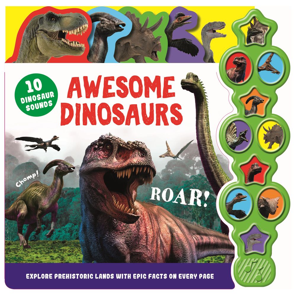 Order Awesome Dinosaur Board Book Now! | Jomla.ae