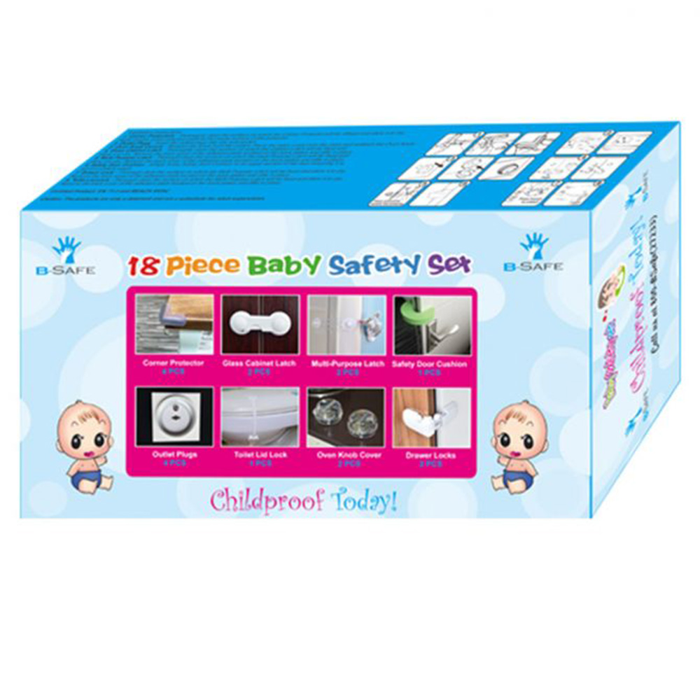 Order B-Safe Baby Safety Set (18pcs) Now! | Jomla.ae
