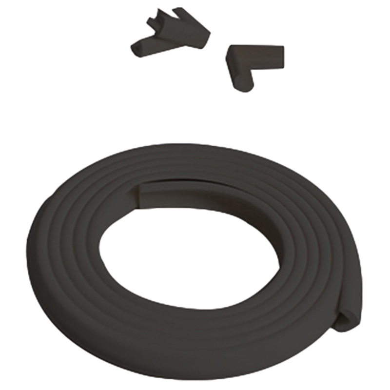 B-Safe - Corner Protector Roll & Corner Cushion Set - Black | Jomla.ae