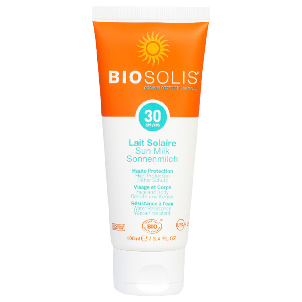 BIOSOLIS - Organic Sun Milk SPF 30 - 100ml | Jomla.ae