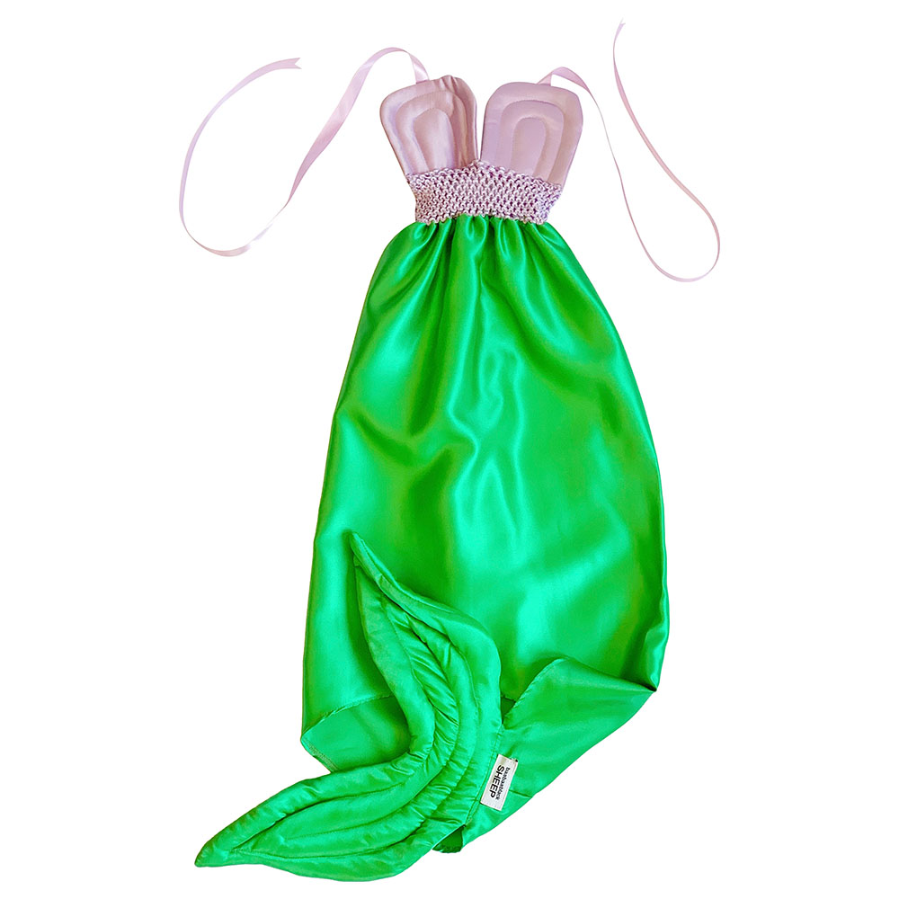 Baa Baa Black Sheep - Mermaid Costume - Green & Lilac | Jomla.ae