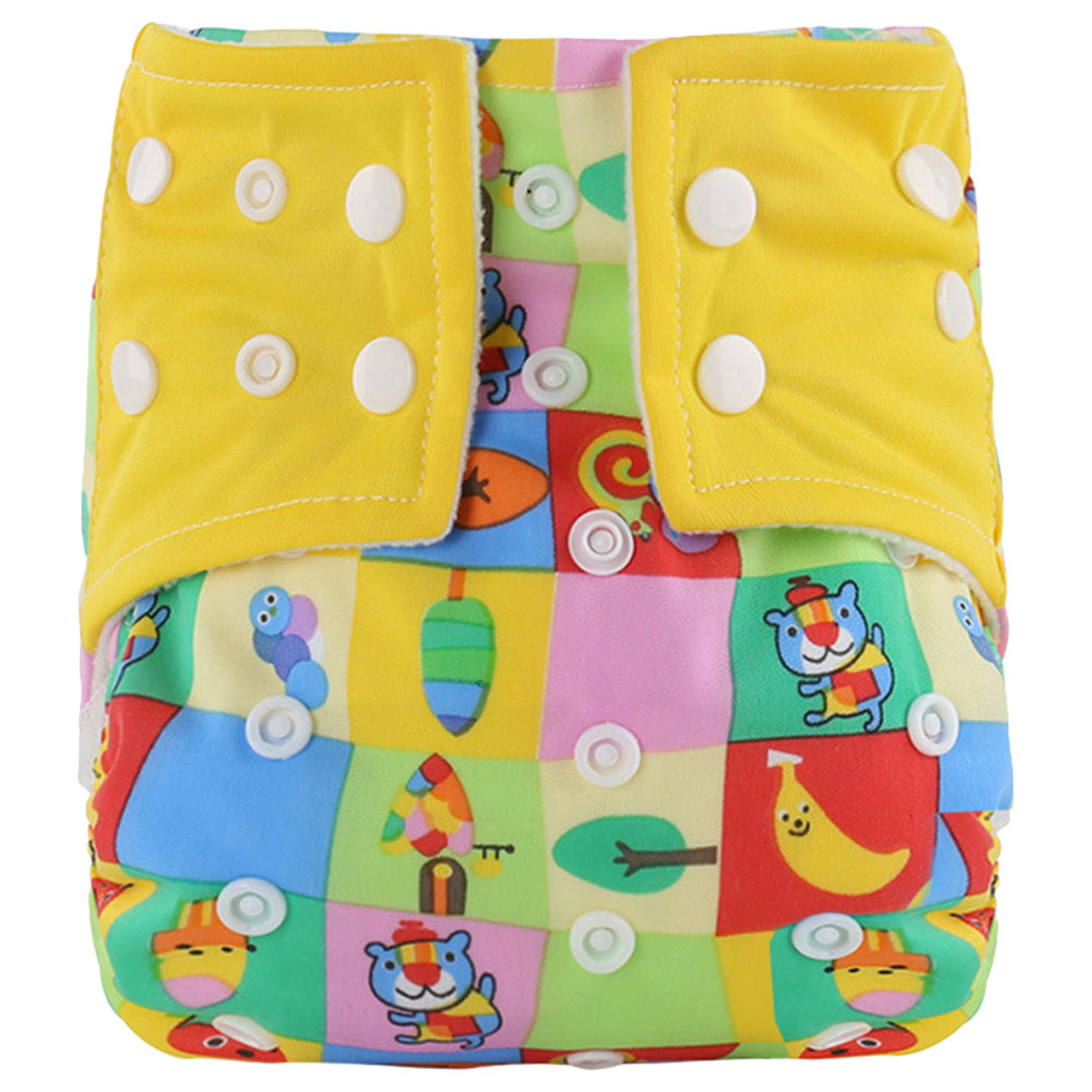 Babamama - Baby Reusable Swim Diapers - Yellow | Jomla.ae