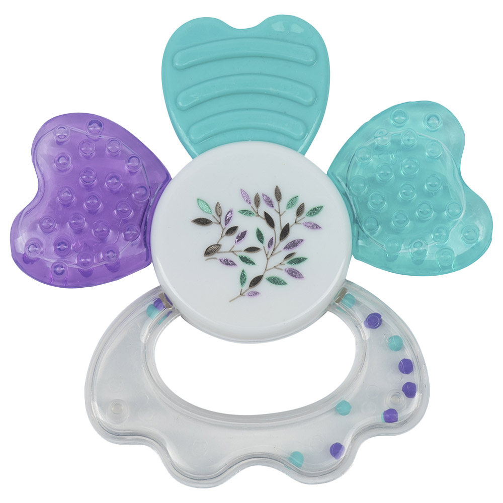Order Babe - Teething Rattle for Baby - White Now! | Jomla.ae