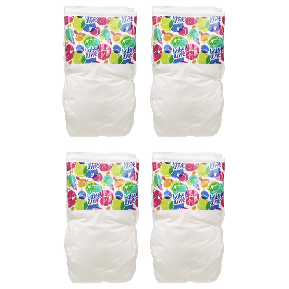 Baby Alive - Doll Diapers - White | Jomla.ae