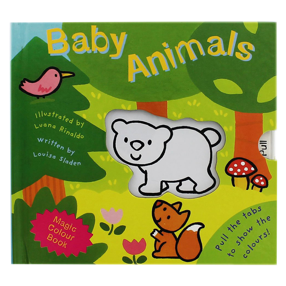Order Baby Animals - Magic Colour Book Now! | Jomla.ae