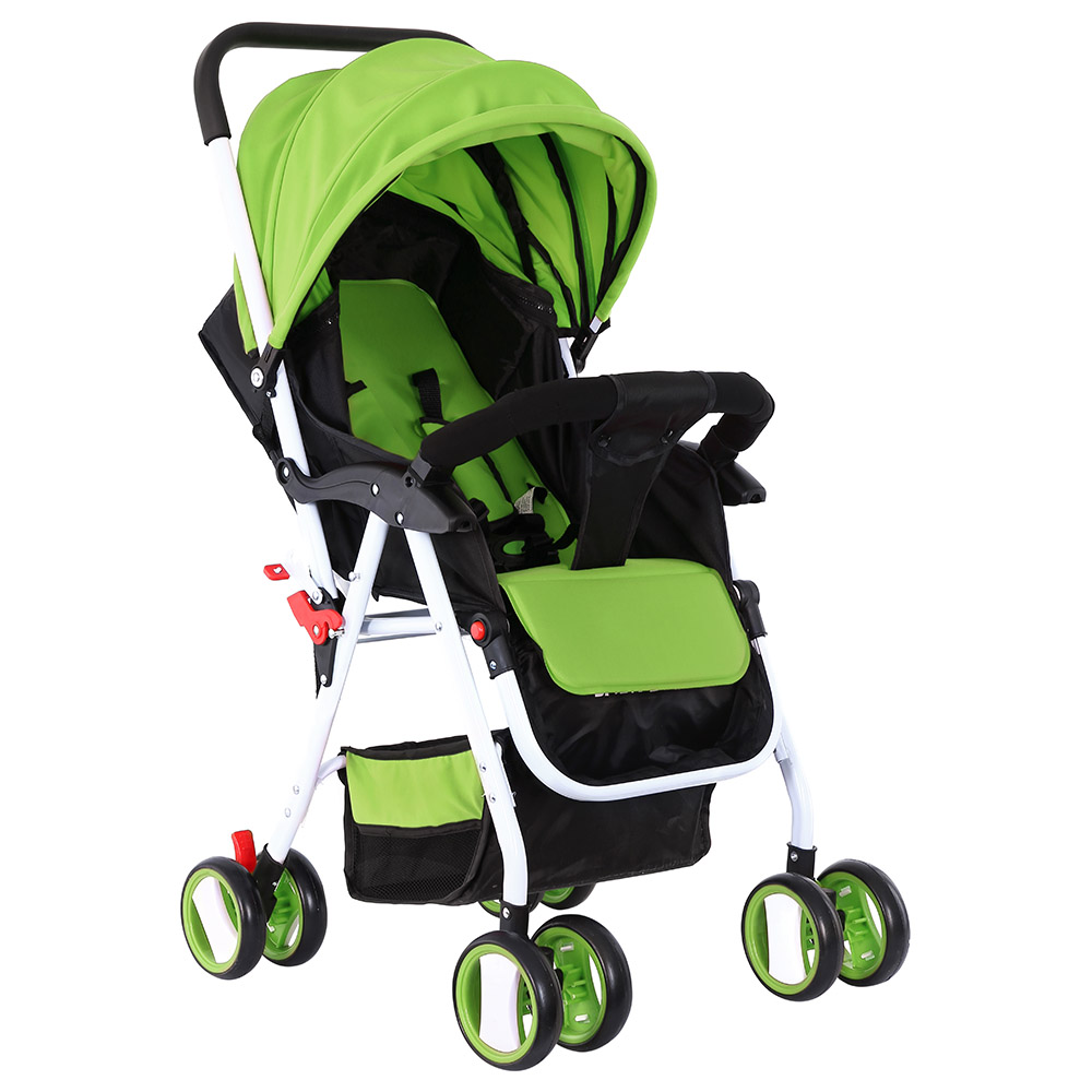 Order Baby Plus - Stroller Cum Pram - Green & Black Now! | Jomla.ae