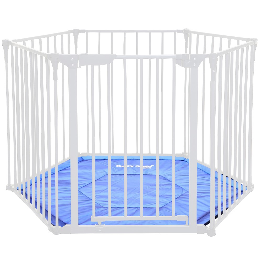 Order Baby Safe - Convertible Playpen with Mat - White Now! | Jomla.ae
