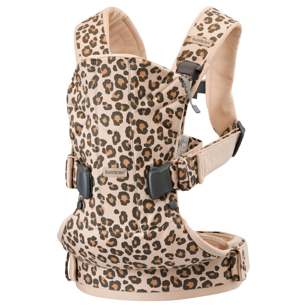 BabyBjorn - Leopard One Baby Carrier - Beige | Jomla.ae