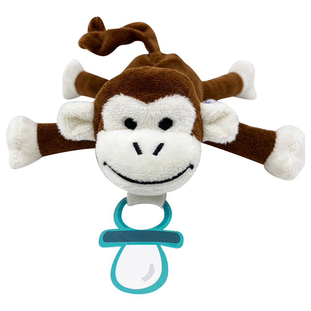 Order Babyworks - Pacifier Holder Plush Toy Cheeky Monkey - Miki Now ...