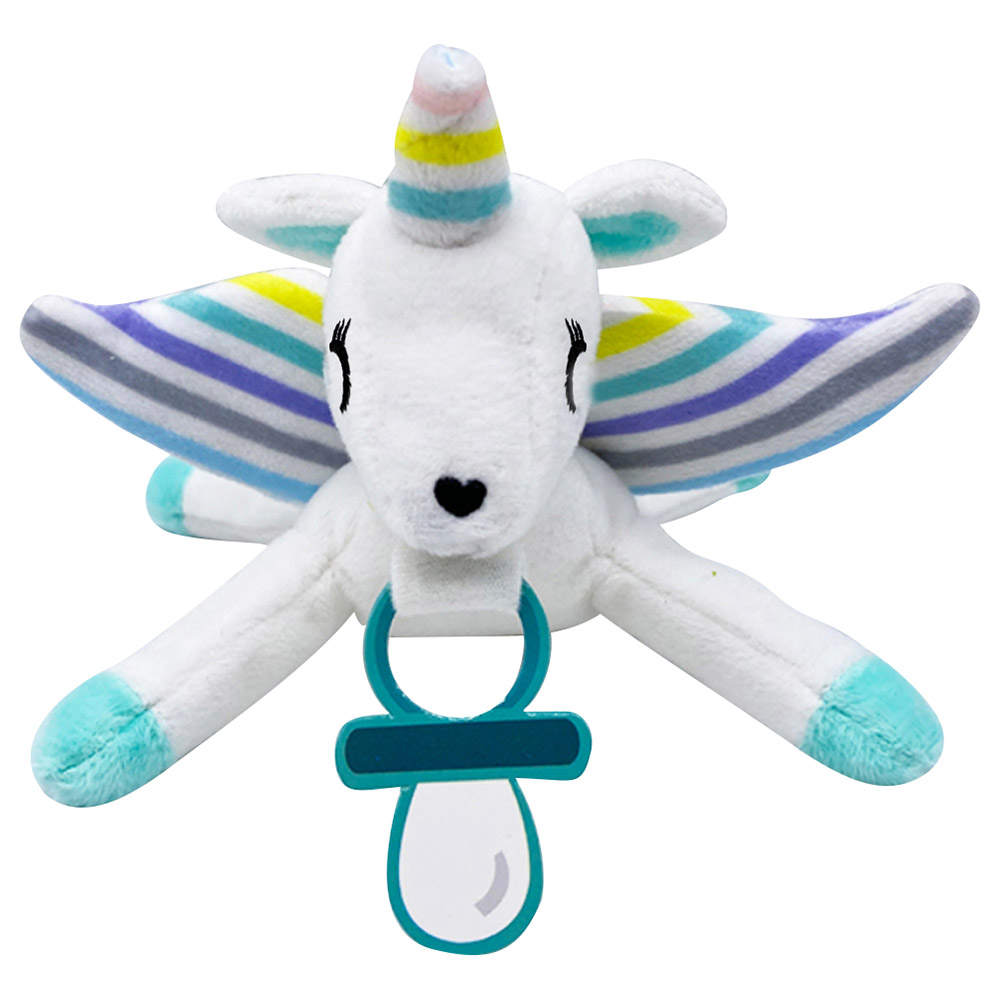 Order Babyworks - Pacifier Holder Plush Toy Rainbow - Unicorn Now ...