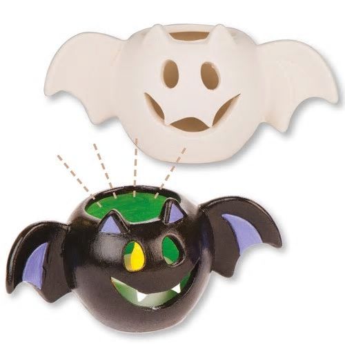 Order Baker Ross - Bat Ceramic Tealight Holders - Box of 4 Now! | Jomla.ae