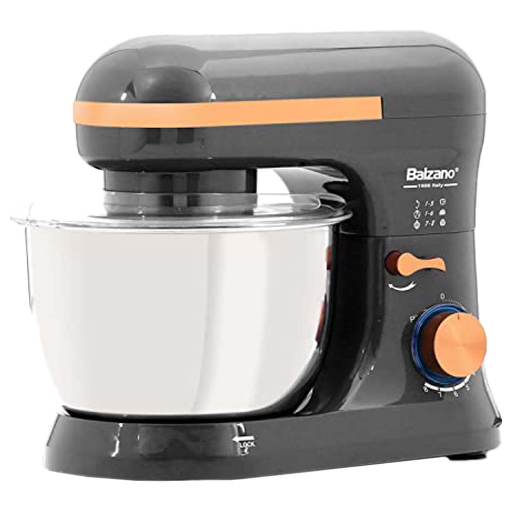 Balzano - Compact & Lightweight Stand Mixer - Black | Jomla.ae