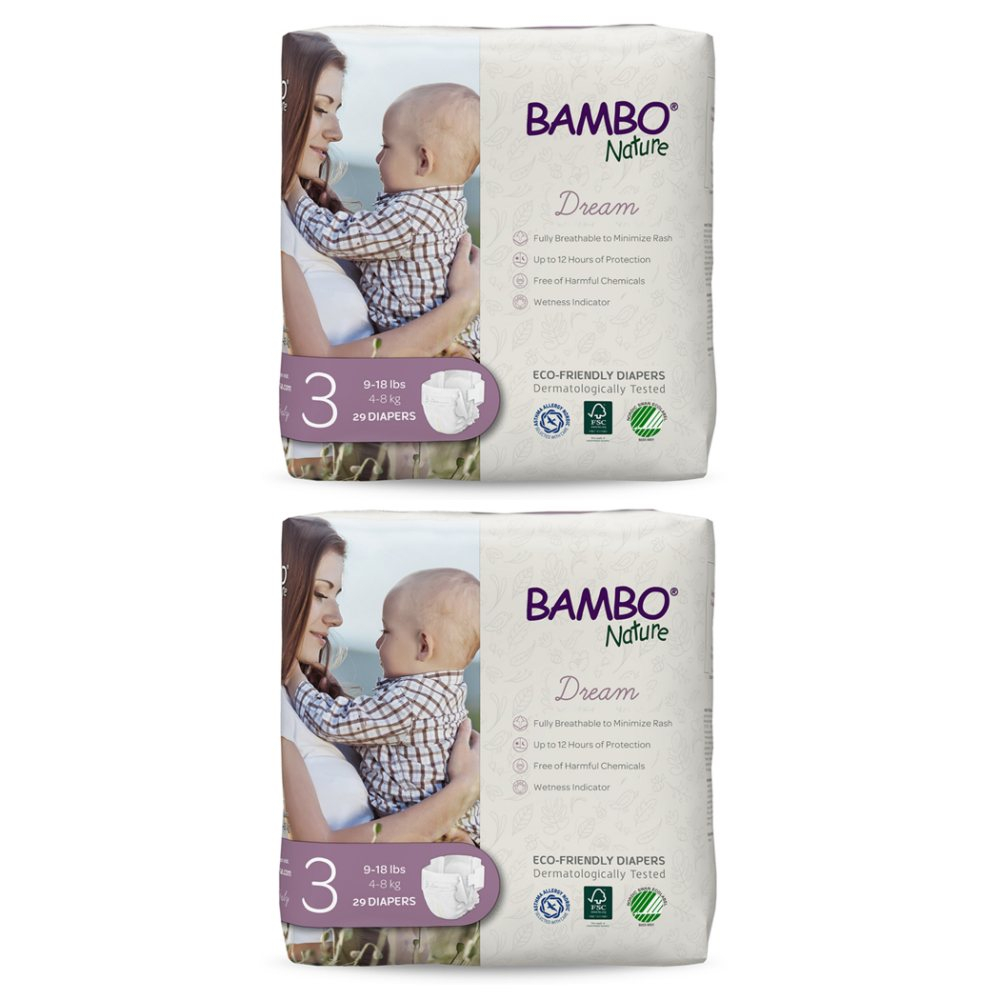 Order Bambo Nature Eco-Friendly Diapers Value Pack - Size 3, 4-8Kg ...