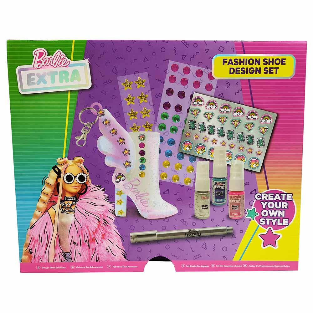 Barbie - Extra Fashion Shoe Designer Set | Jomla.ae