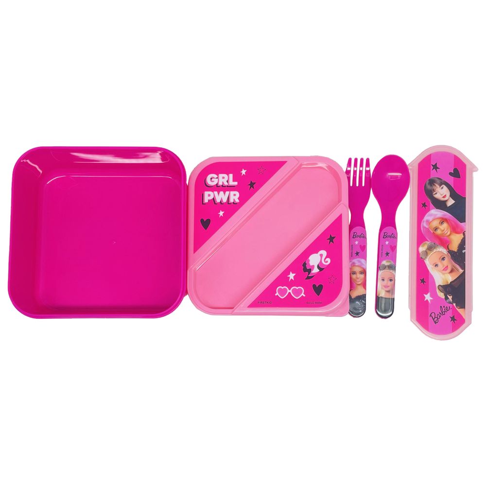Order Barbie - Lunch Box w/ Cutlery Now! | Jomla.ae